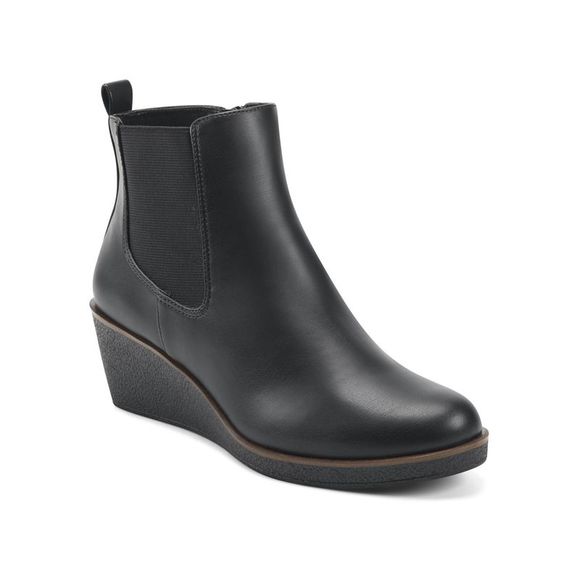 AEROSOLES | Shoes | Aerosoles Womens Black Step Dance Round Toe Block ...